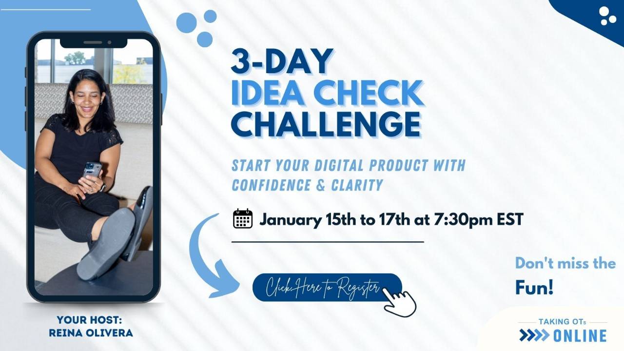 3-Day Idea Check Challenge