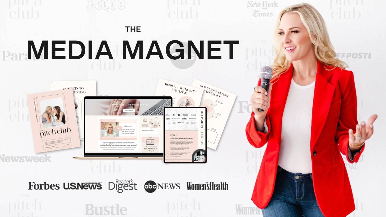 The Media Magnet | The Pitch Club | Rebecca Cafiero