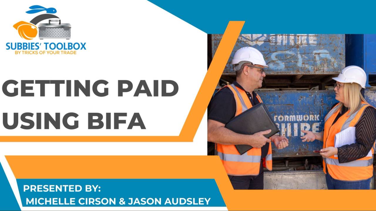 Getting paid using BIFA (Presented LIVE in March 2025)