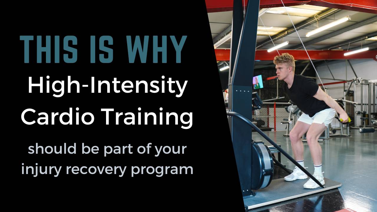 High-intensity cardio training can help you recover form injury