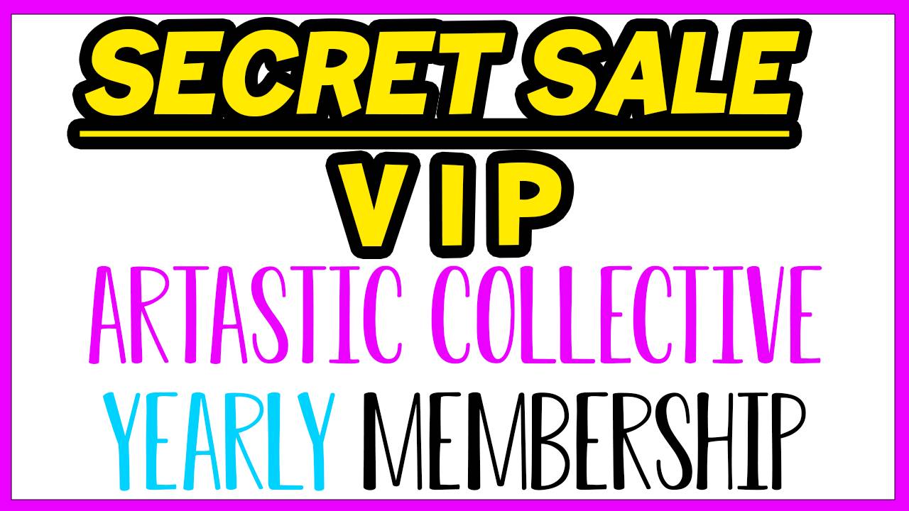 SECRET VIP FLASH SALE Artastic Collective Art Curriculum