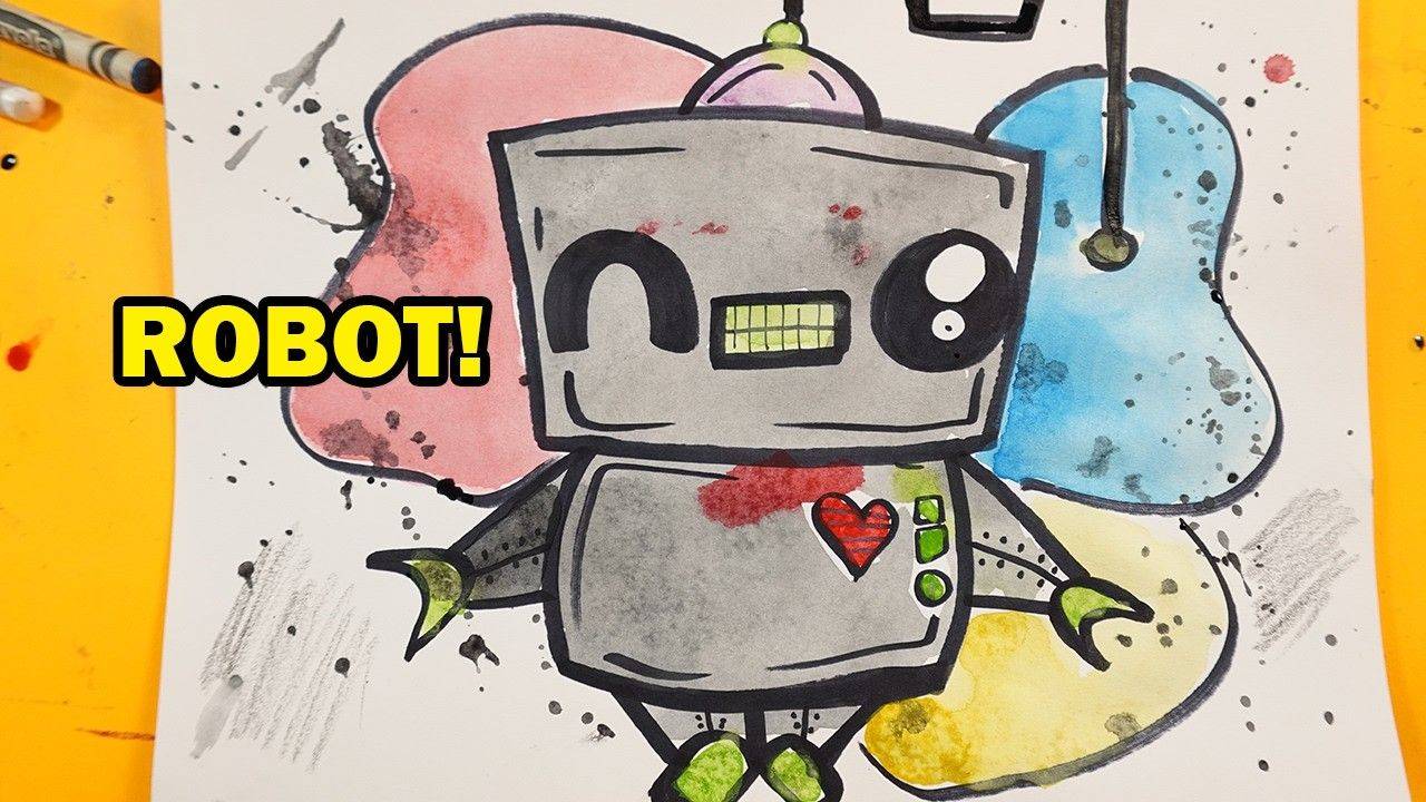 Draw the Coolest Robot Ever with Ms Artastic
