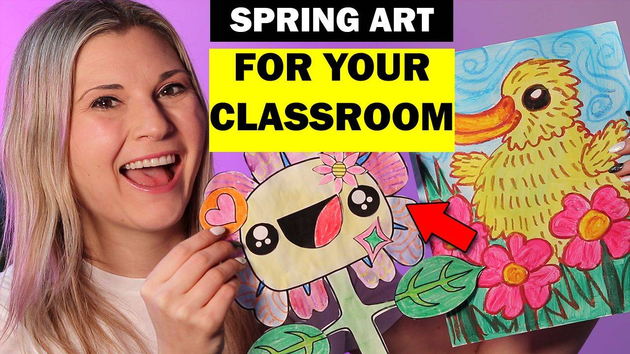 Spring Art Lesson Ideas for the Classroom and Homeschool