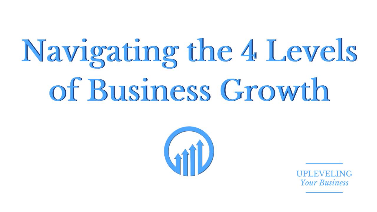 Navigating the 4 Levels of Business Growth