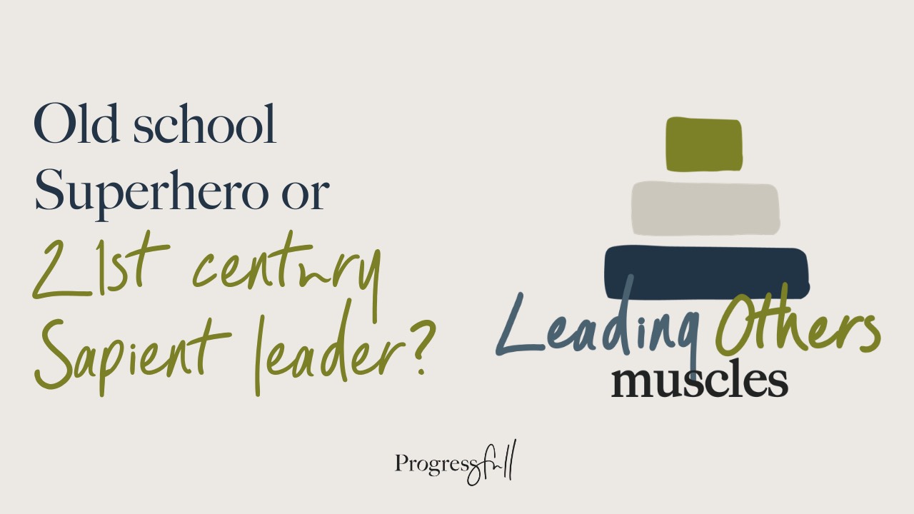 Old school Superhero or 21st century Sapient leader?