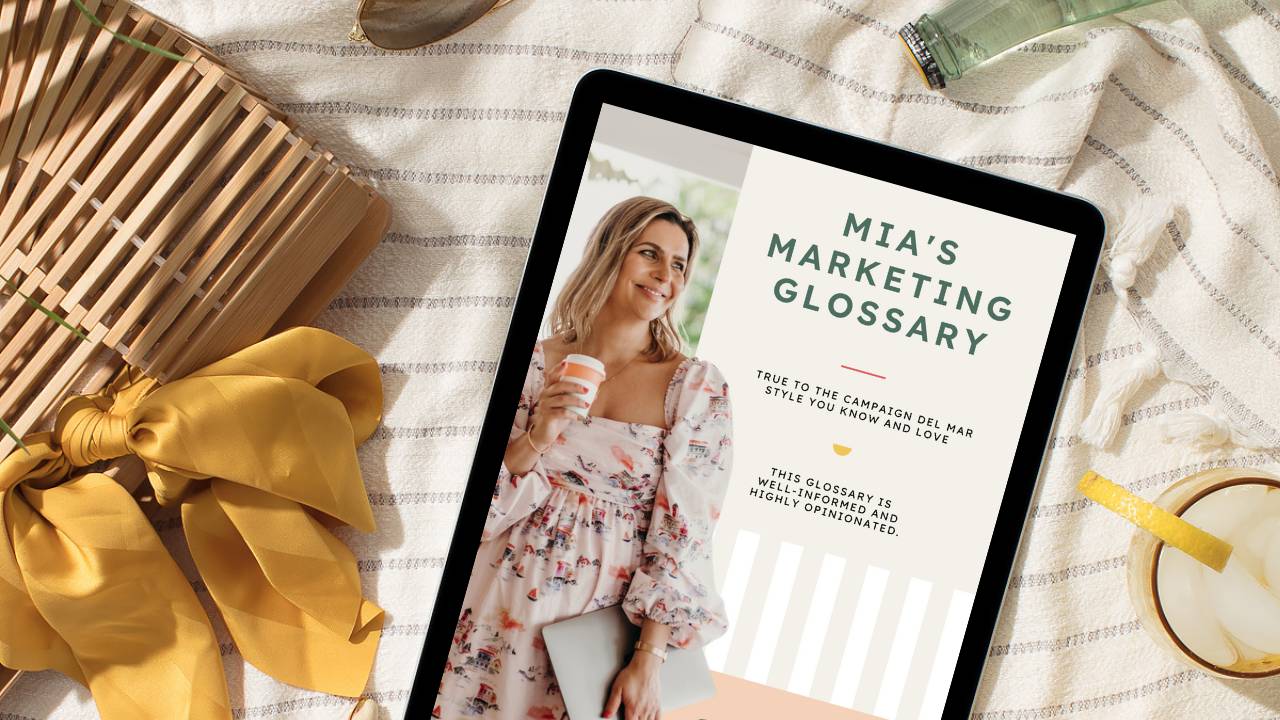 Campaign Del Mar | Tools of the trade