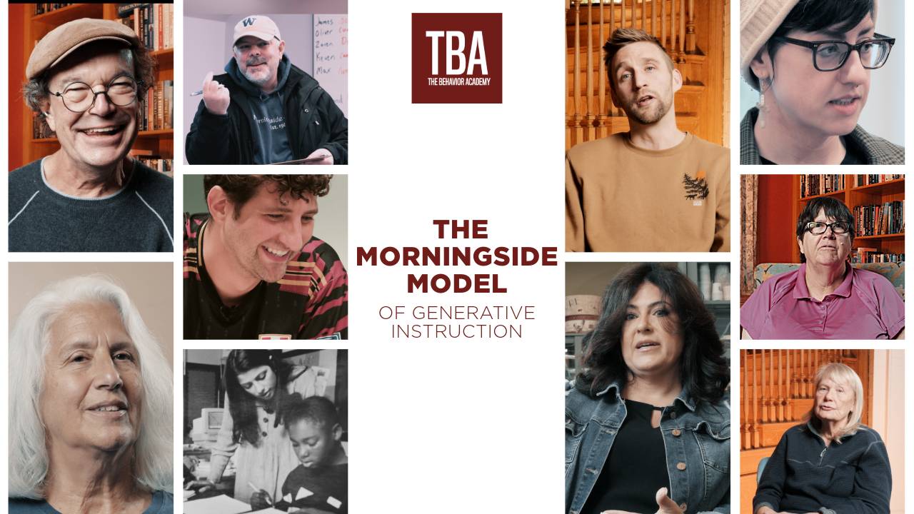 The Morningside Model of Generative Instruction