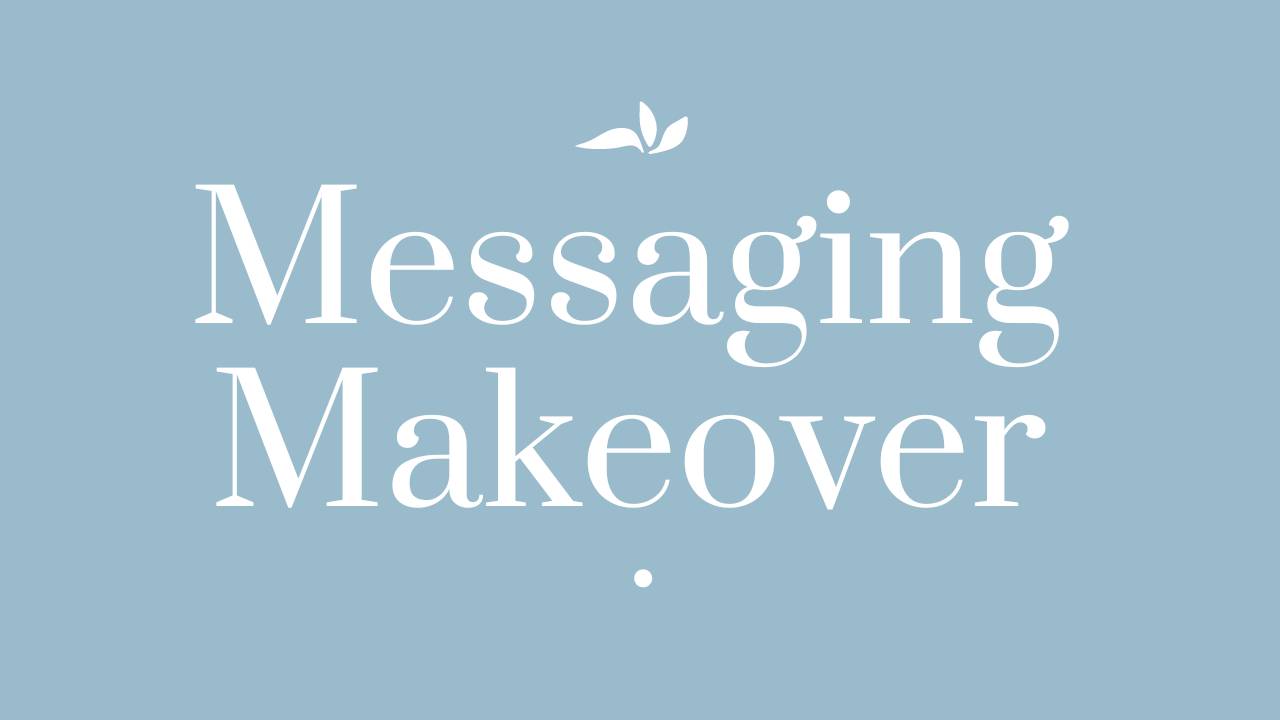 Messaging Makeover Sales Page