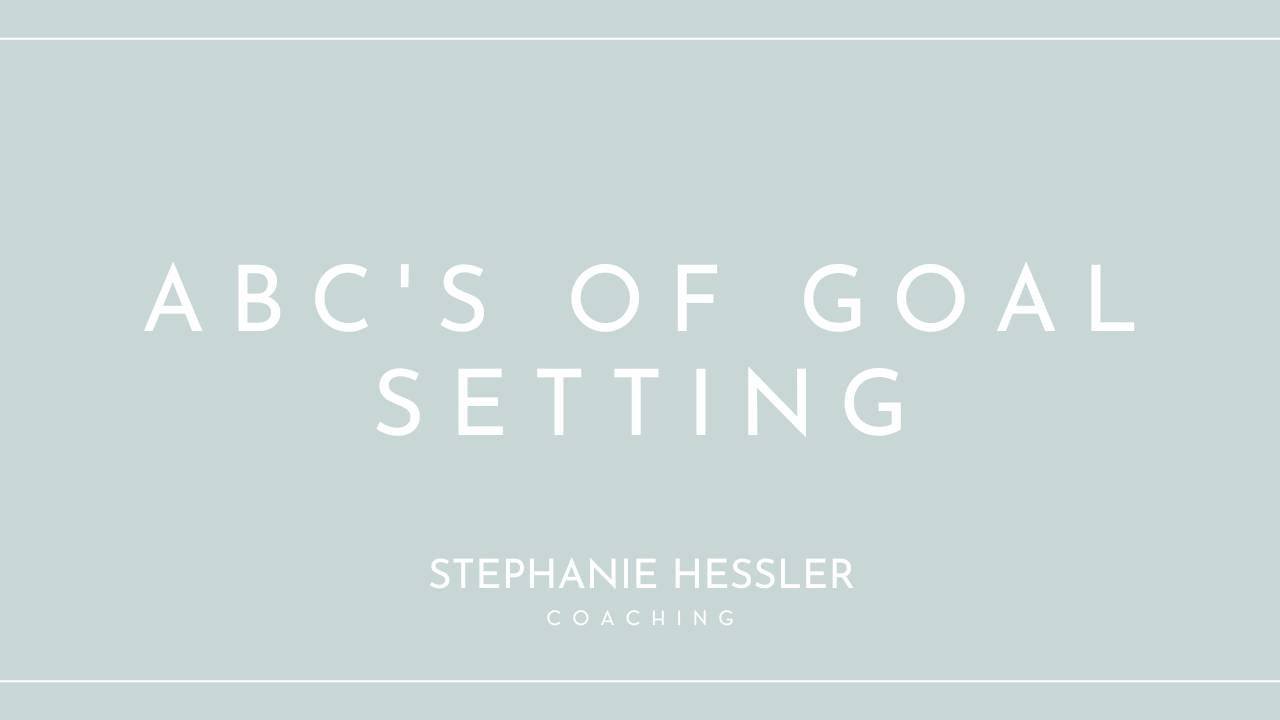 How to set the right goals