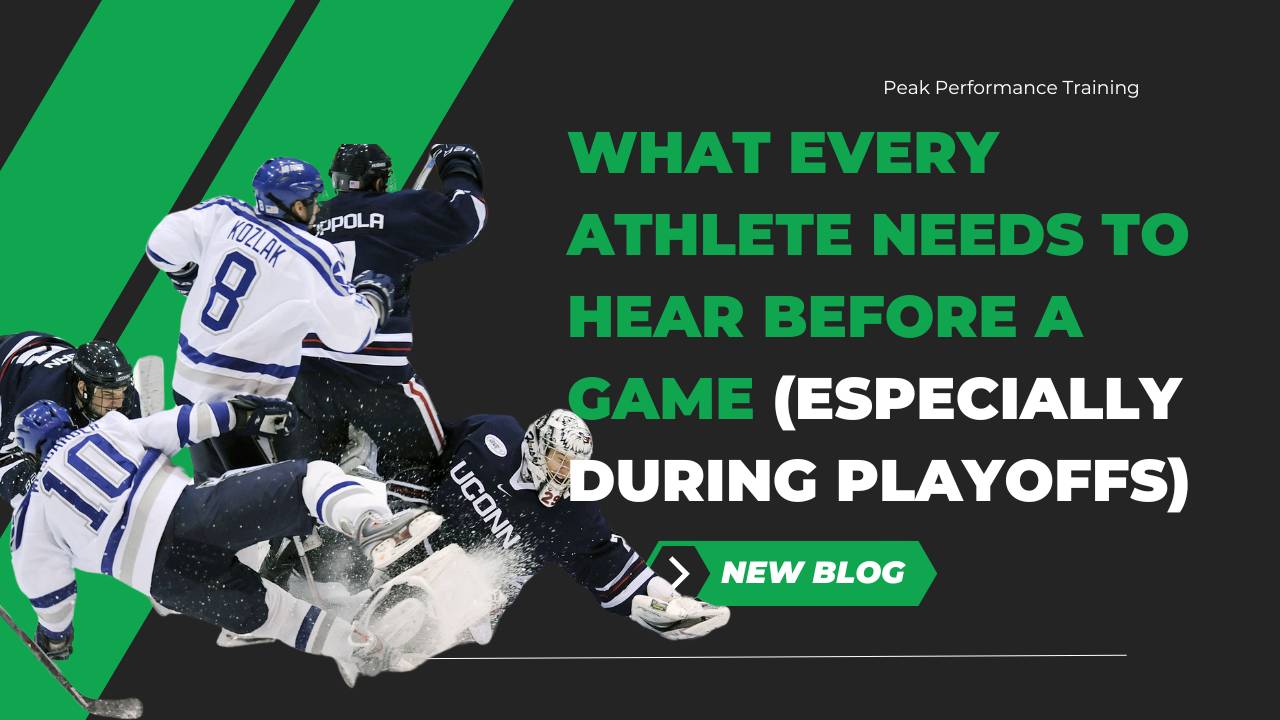 What Every Athlete Needs to Hear Before a Game