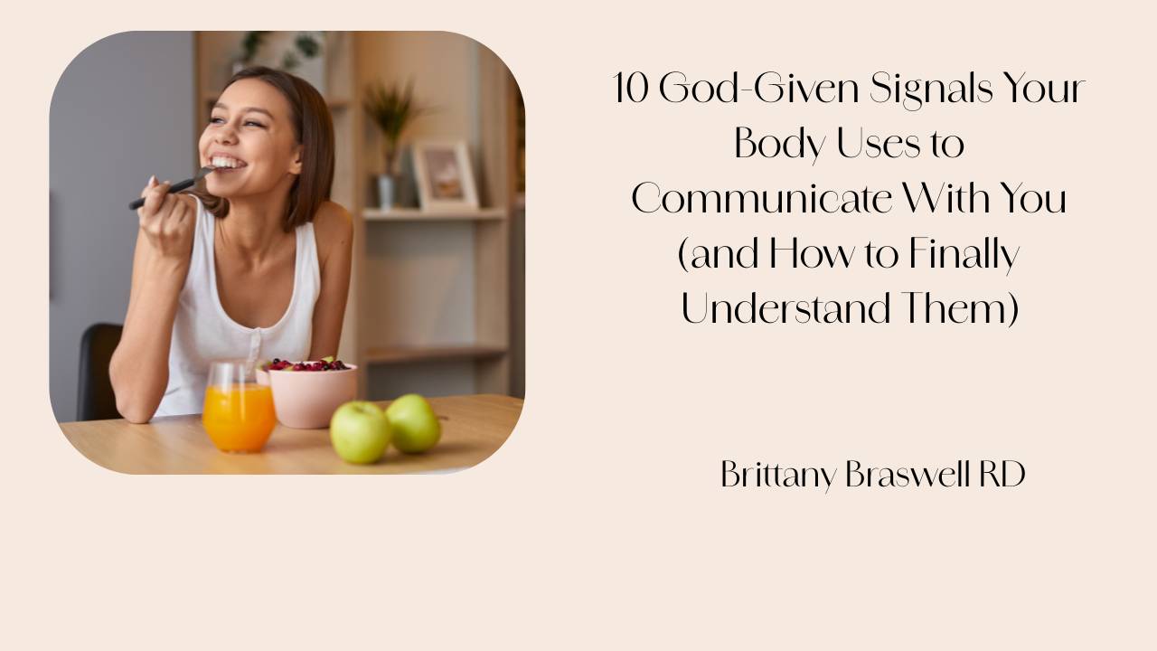 10 God-Given Signals Your Body Uses to Communicate With You