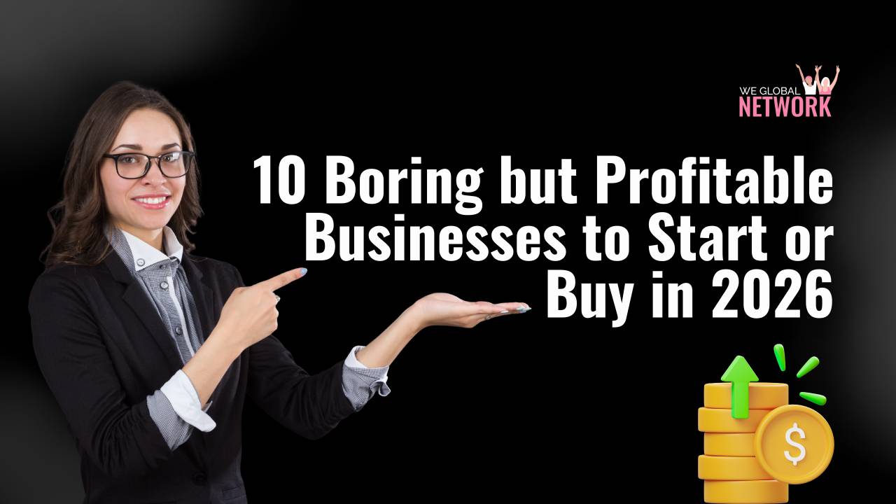 Boring but Profitable Businesses to Start or Buy in 2026