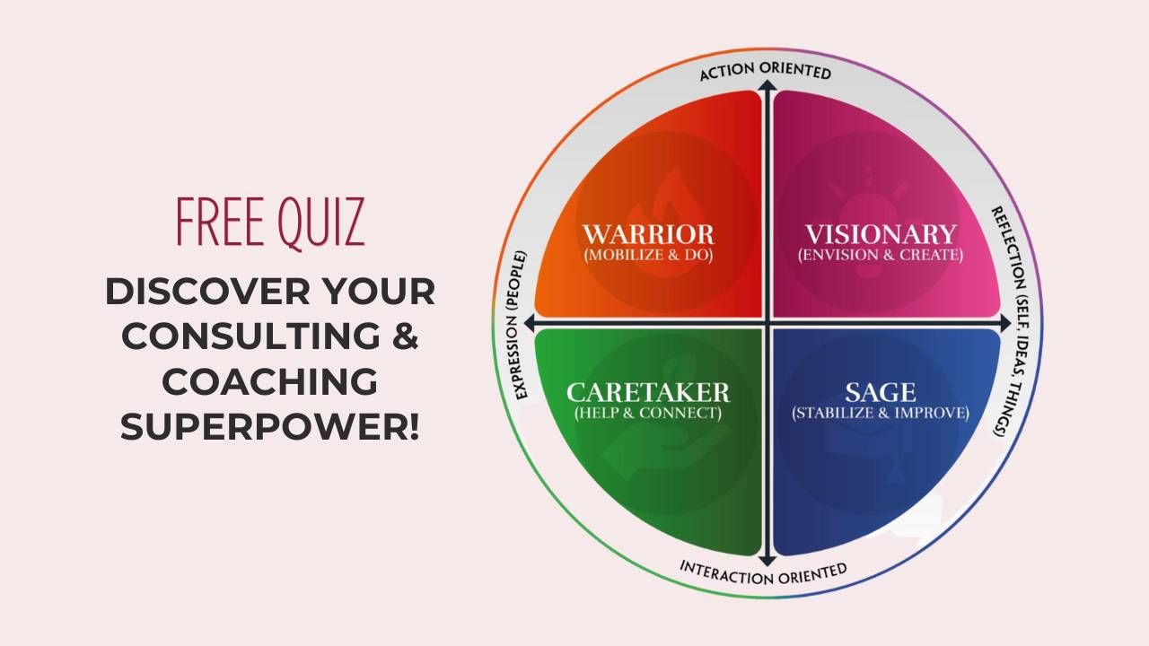 Discover Your Consulting/Coaching Superpower Quiz