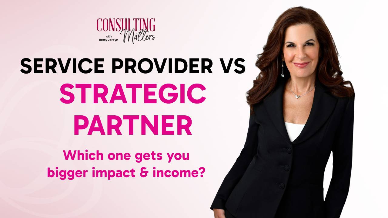 Service Provider vs Strategic Partner? What's right for you?