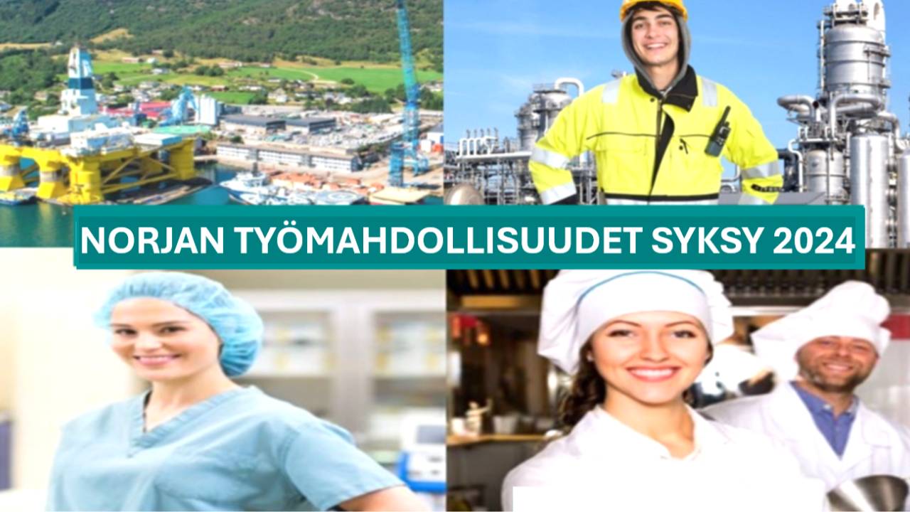 Norjan työmahdollisuudet syksy 2024