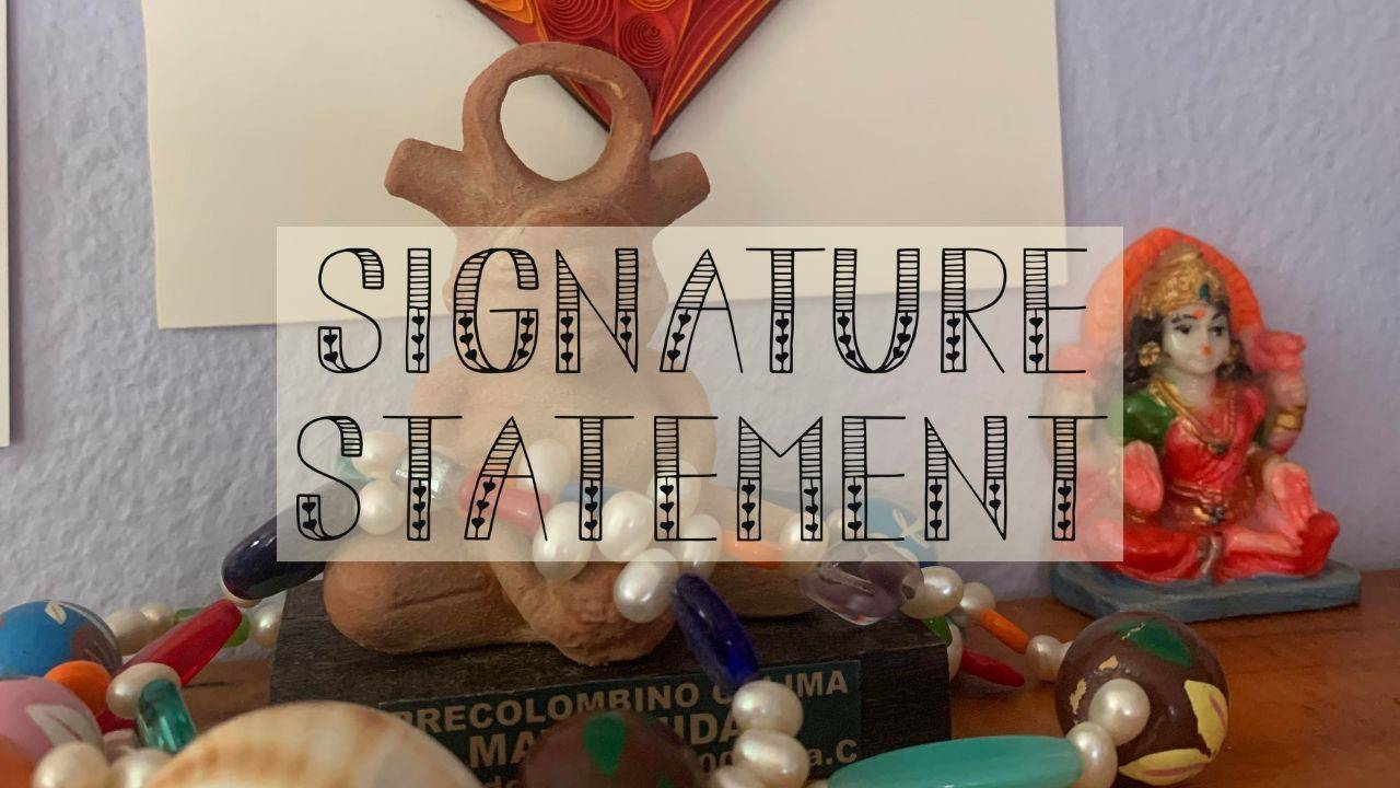 Divine Feminine Signature Statement