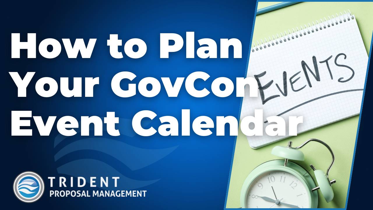 How to Plan Your GovCon Event Calendar