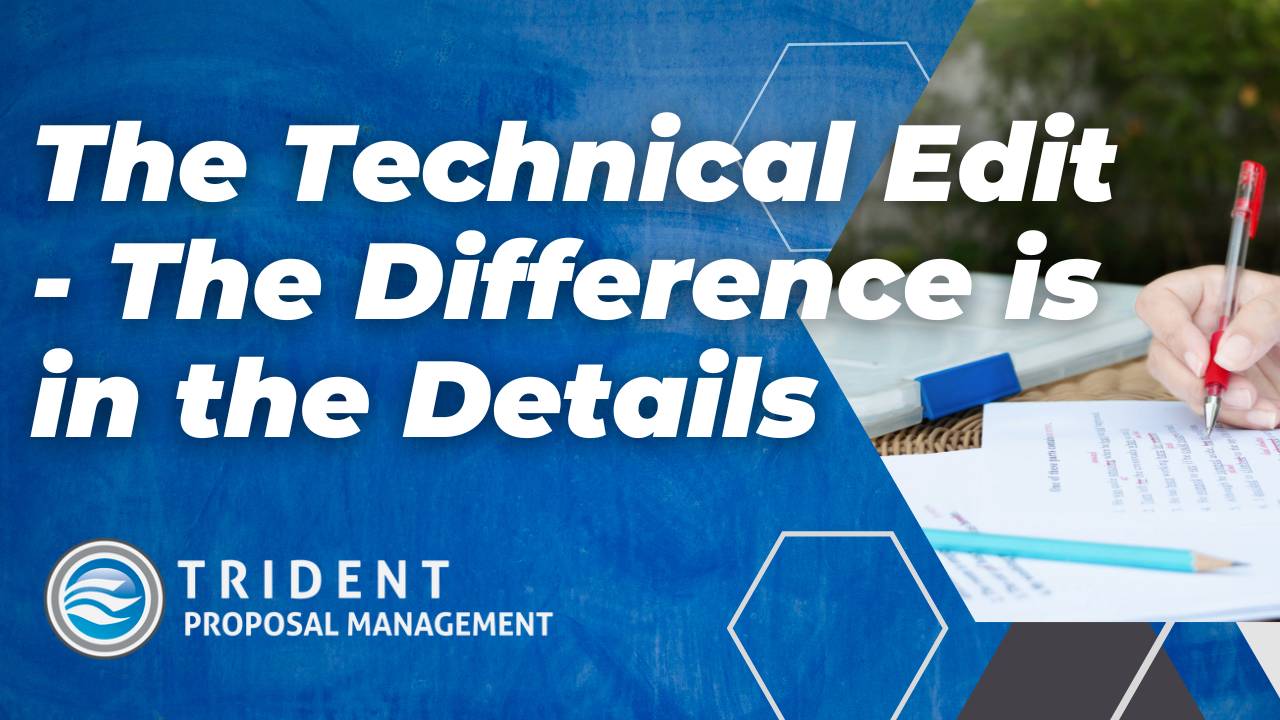 The Technical Edit– the Difference is in the Details