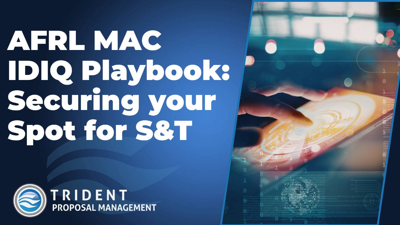 AFRL MAC IDIQ Playbook: Securing your Spot for S&T