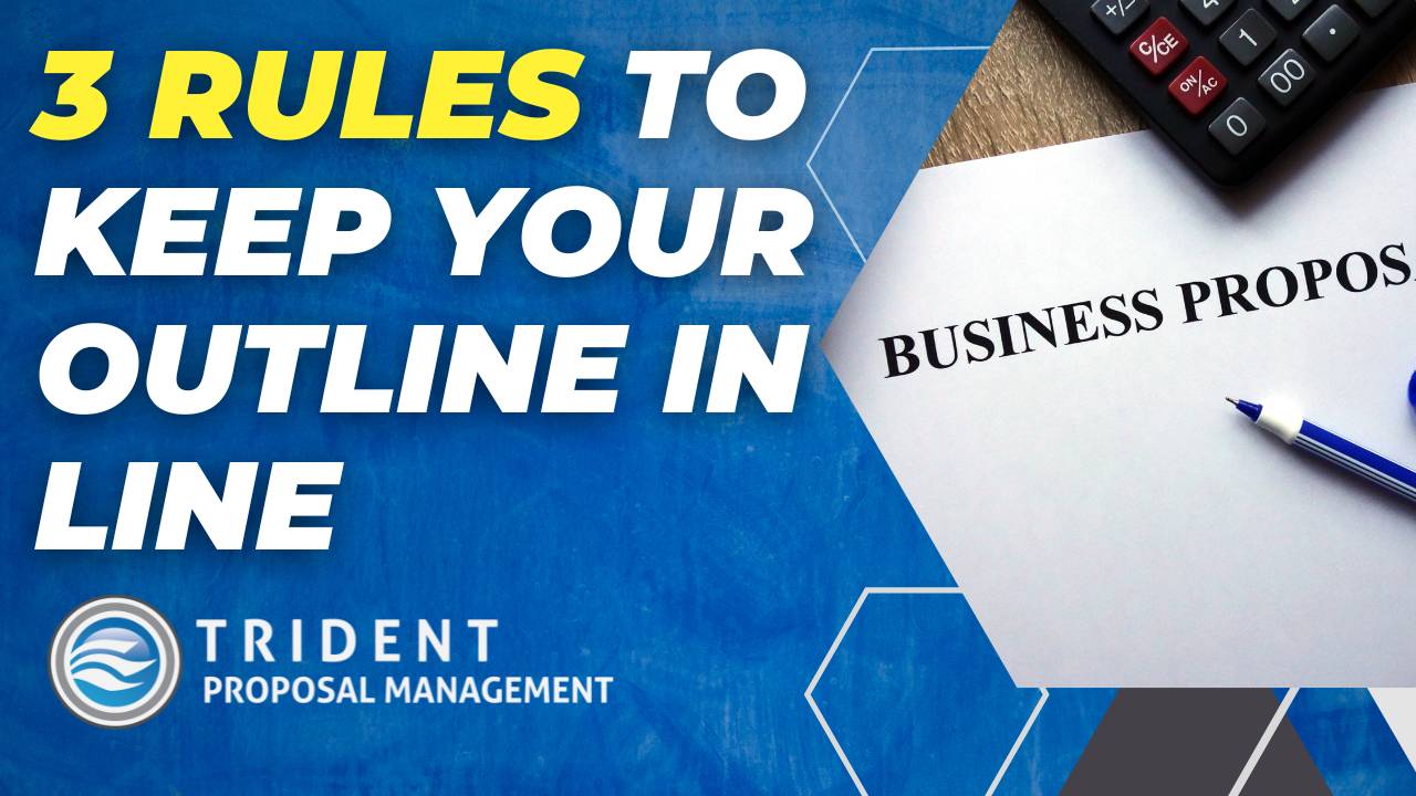 3 Rules to Keep your Outline in Line