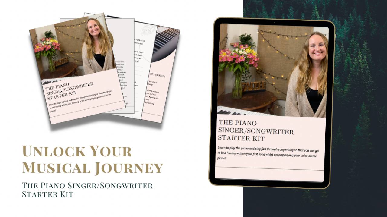 Piano, Singer- Songwriting Starter Kit