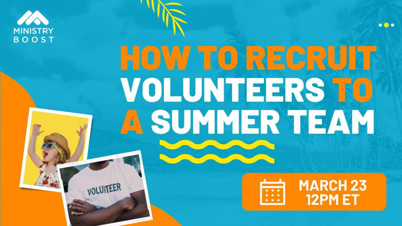 How to Recruit Volunteers to a Summer Team