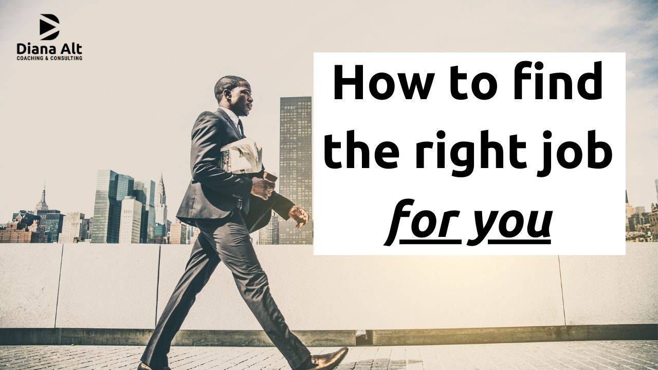 How to Find the Right Job for You