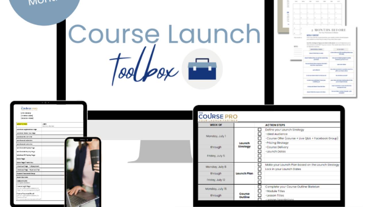 Course Launch Toolbox