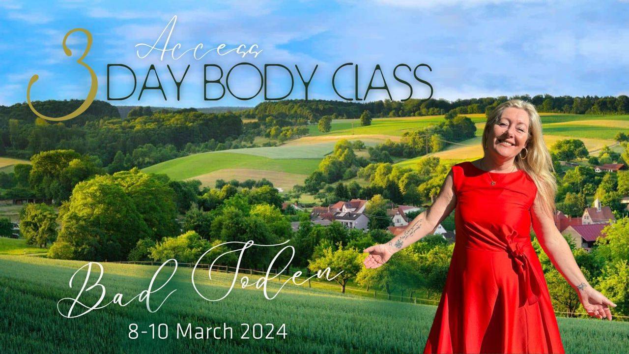 March 8-10 I 3-Day Body Class - Bad Soden near Frankfurt, Germany
