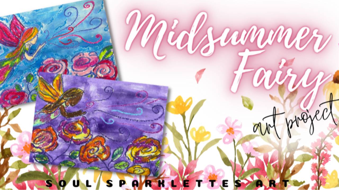 Midsummer Fairy | FREE Art Project for Kids