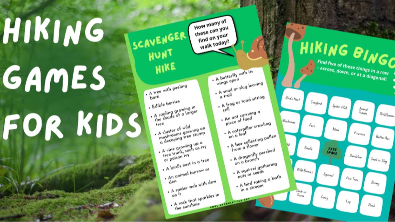 Hiking Games for Kids | Free Downloads | Hiking Bingo & Scavenger Hunt