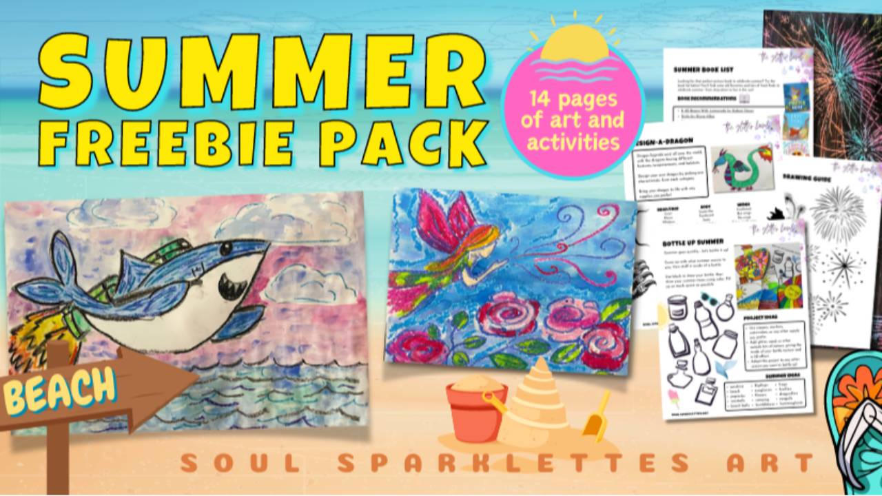 Summer Freebie Pack | FREE 16-Page Art Fun for Kids