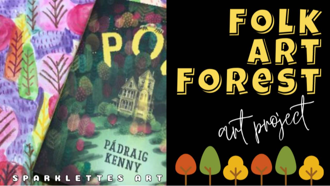 Folk Art Forest | Art Project for Kids