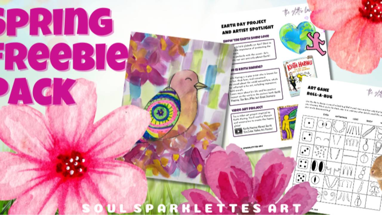 Spring Freebie Pack | FREE 13-Page Art Fun for Kids