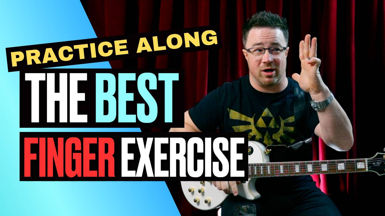 PRACTICE ALONG - The Best Beginner Guitar Finger Exercise