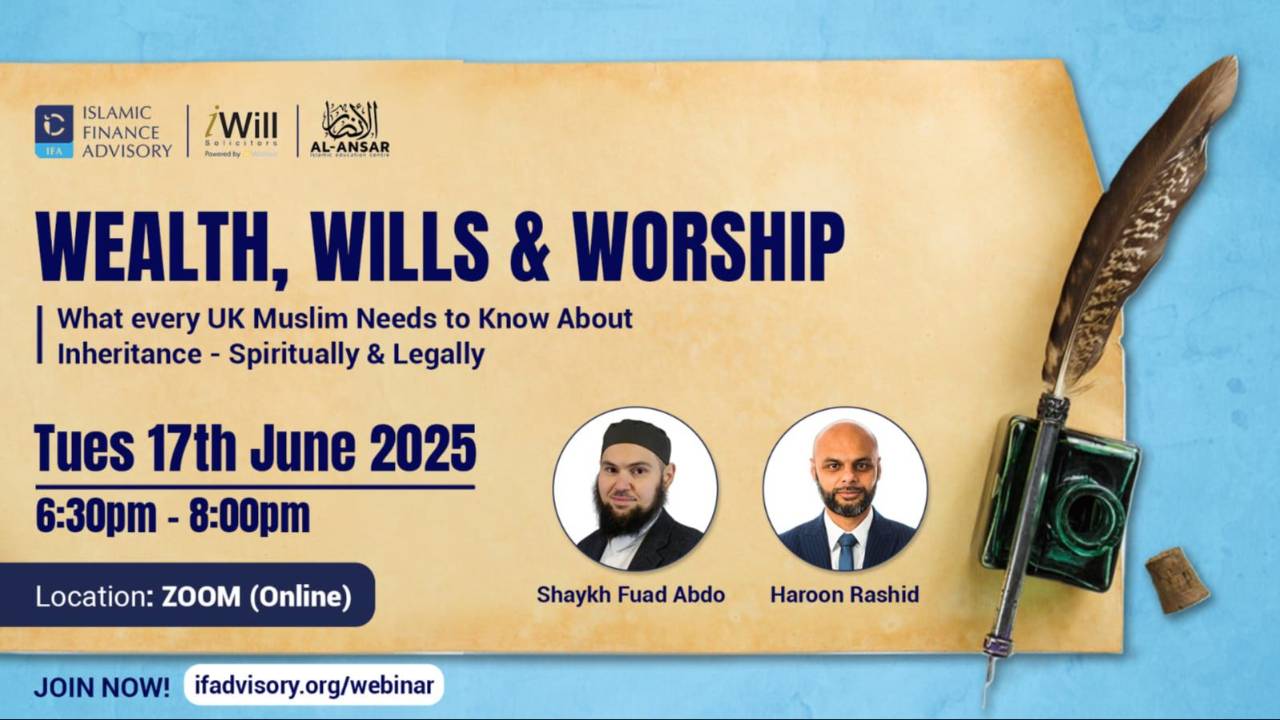 Wealth, Wills & Worship Online Webinar 2025