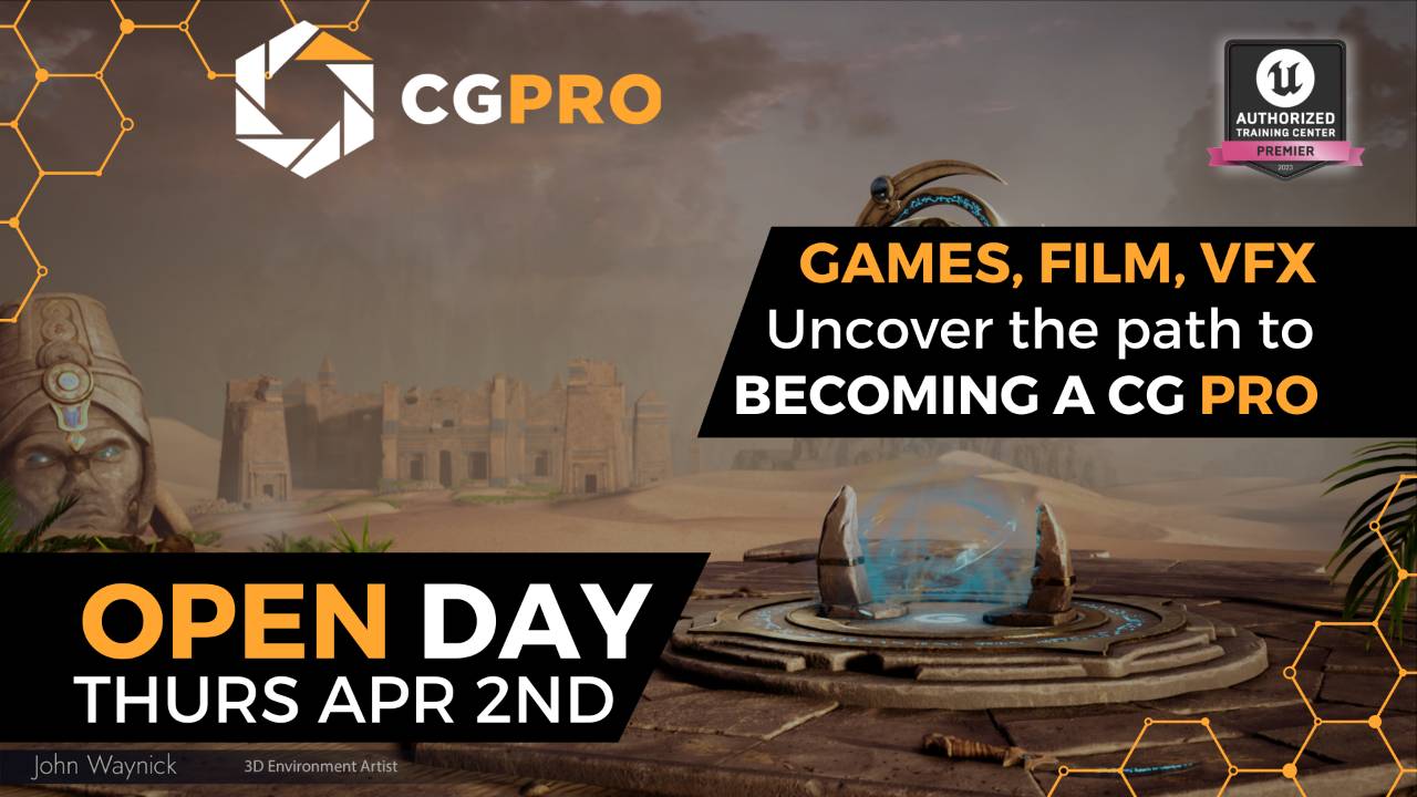 Open Day | Unreal Engine Courses & Certification