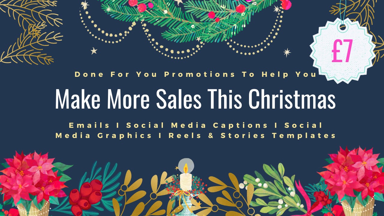 Christmas Promotions Done For You Bundle