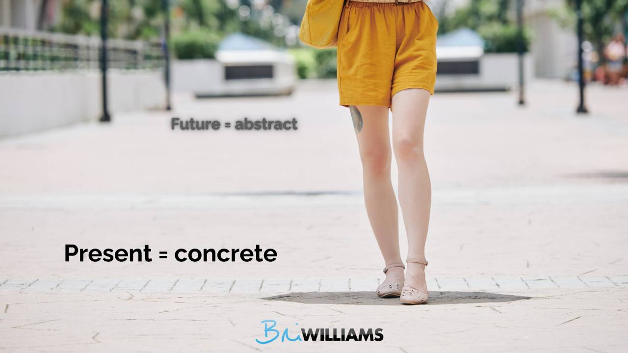 When to use concrete or abstract language