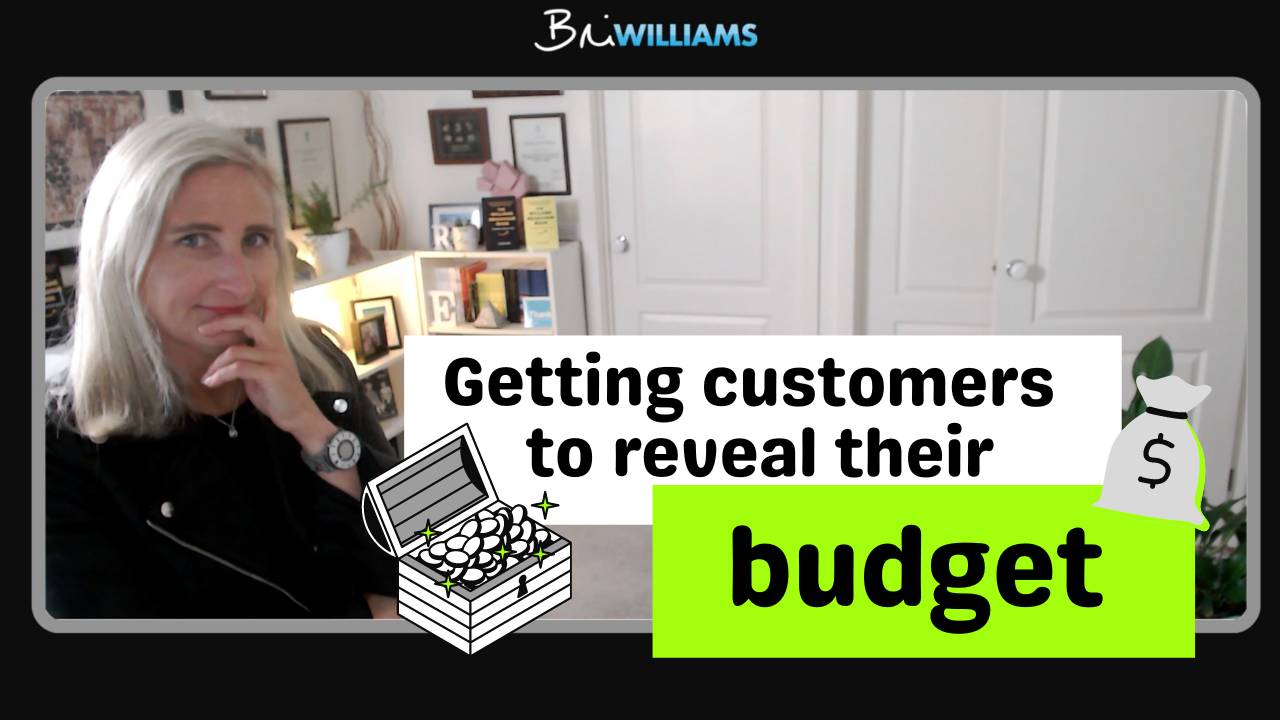 How to ascertain your customer's budget
