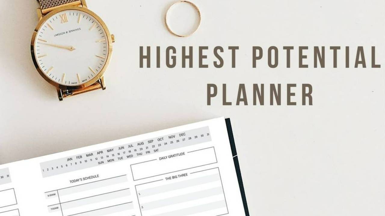 Highest Potential Planner | Achieve Your Goals