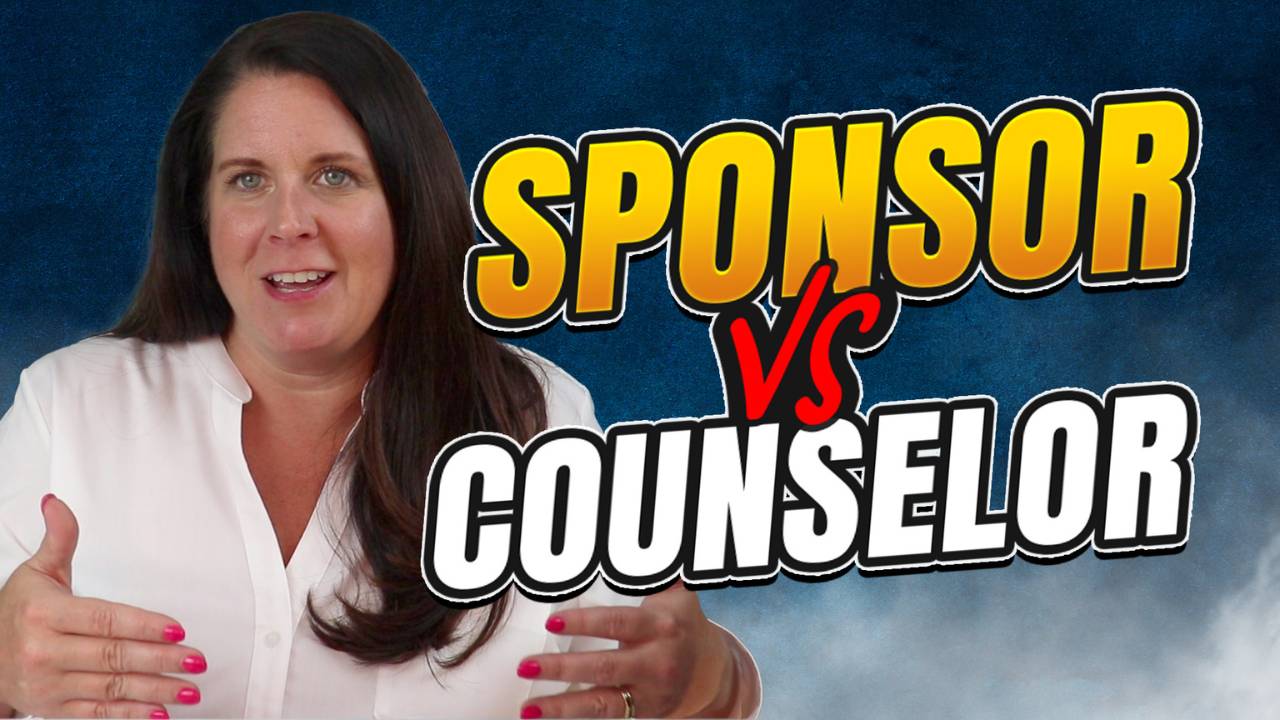 The Roles of Sponsors And Counselors In Addiction Support