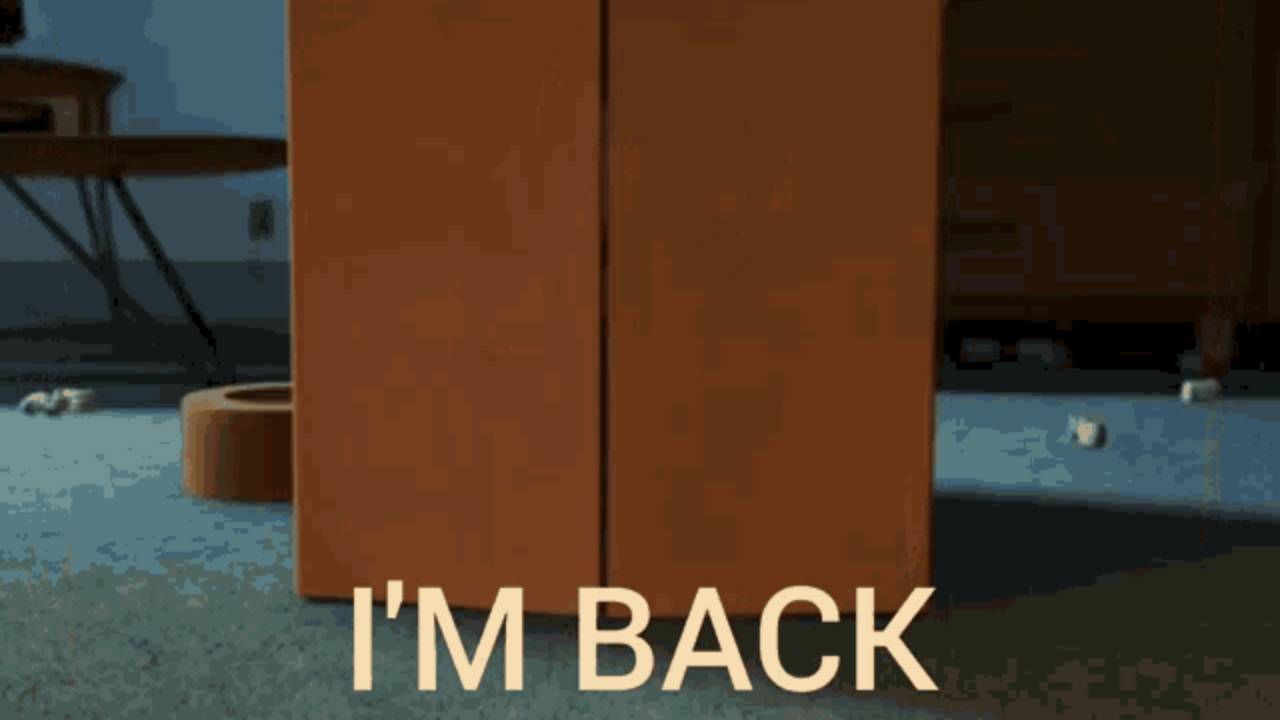 Up and running again 😎