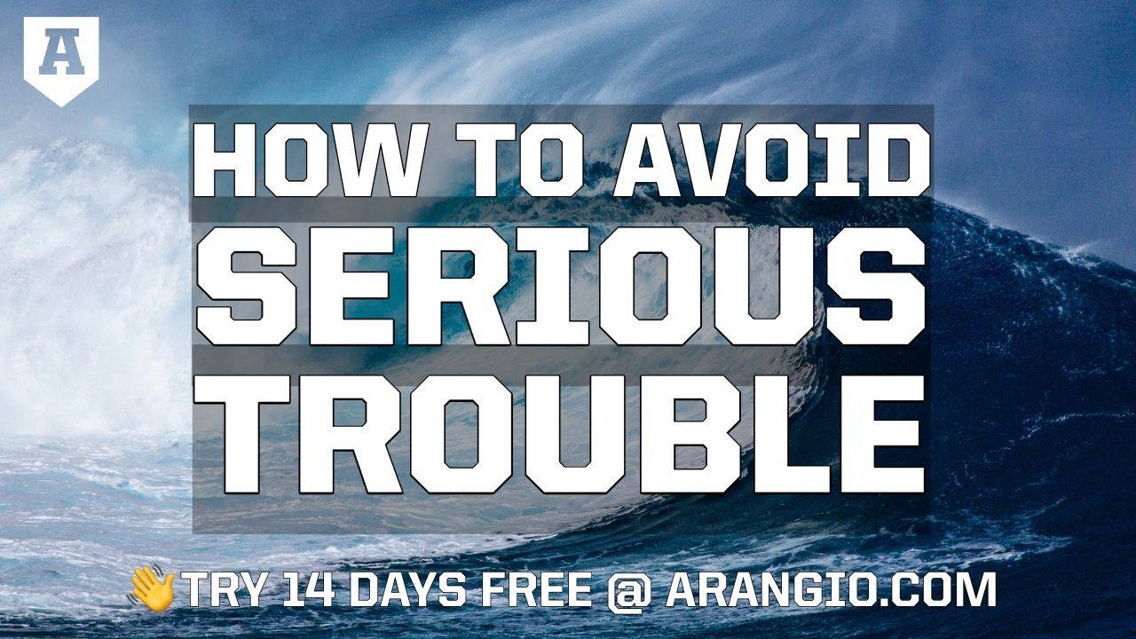 How to Avoid Serious Trouble | Joseph Arangio