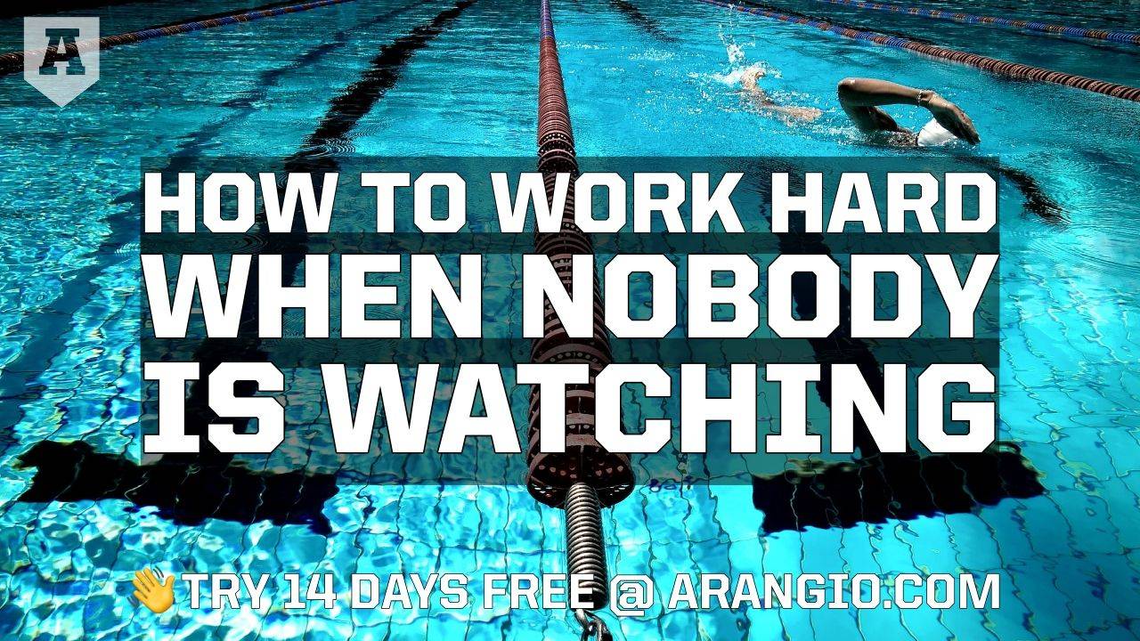 How to Work Hard When Nobody Is Watching | Joseph Arangio