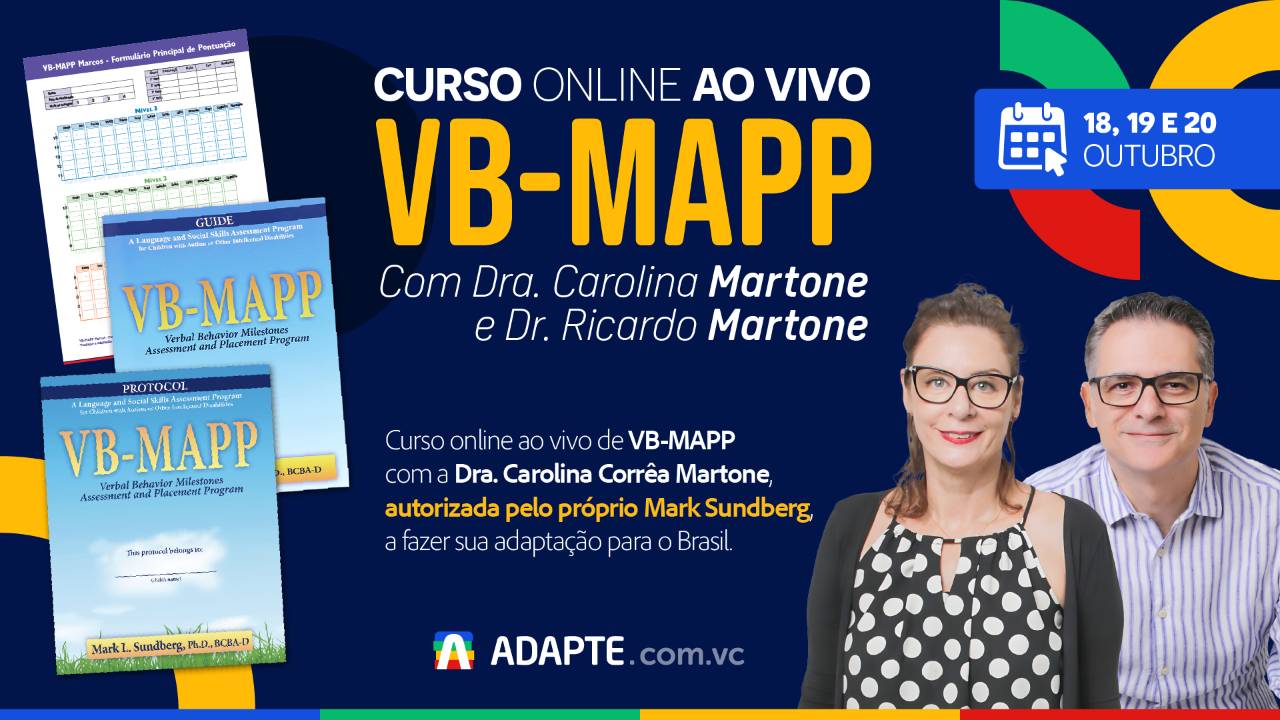 Curso de VB-MAPP - online e ao vivo