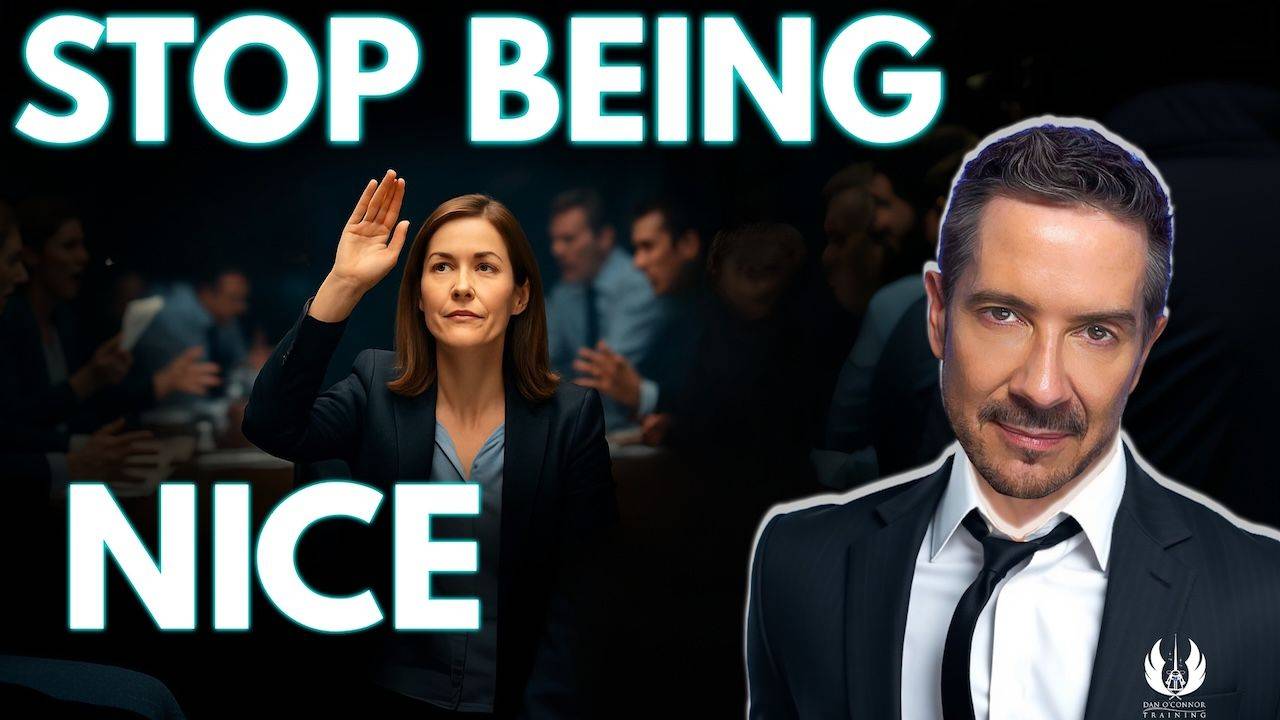 How Smart Women Stop Being Nice — and Get Noticed | Free Training