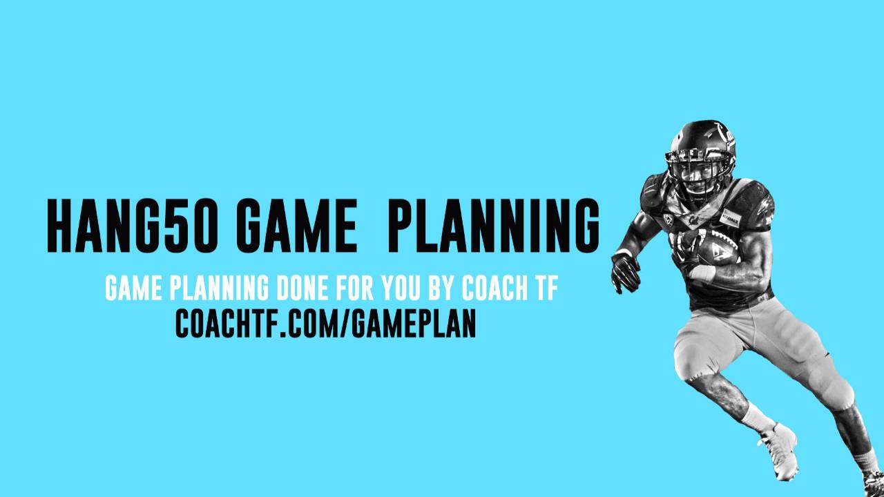 Coach Tony Franklin Football: Hang50 Game Plan