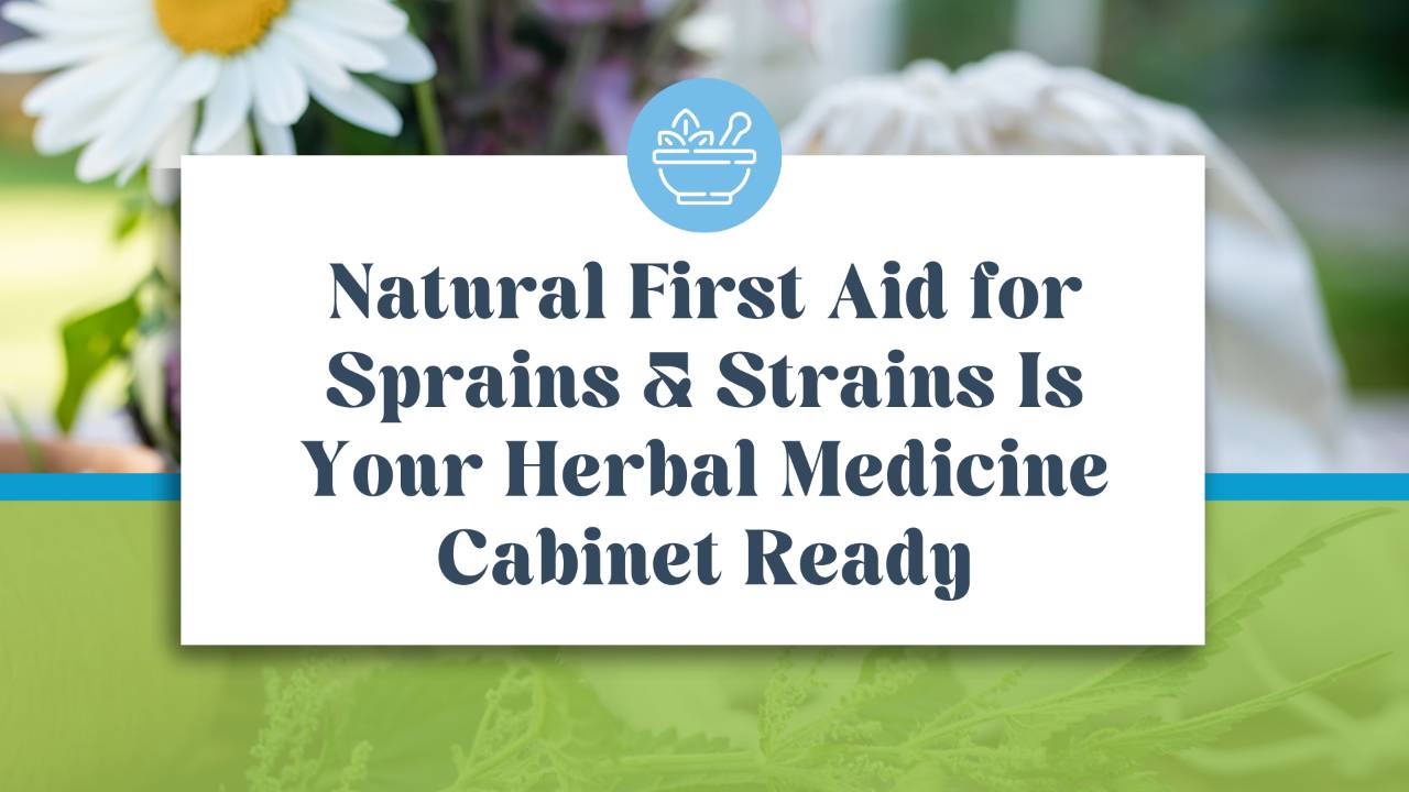Natural First Aid for Sprains & Strains: The Real-Life Reminder
