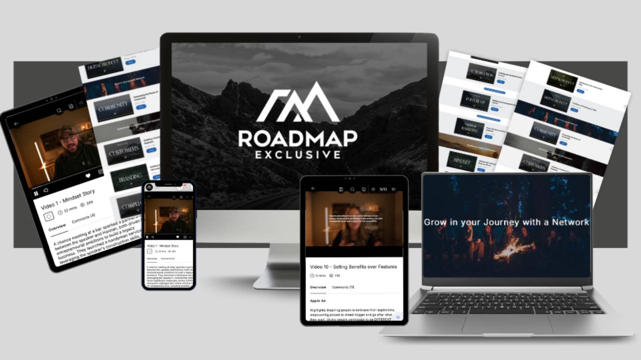 Everything you need to know about the new ROADMAP EXCLUSIVE Course